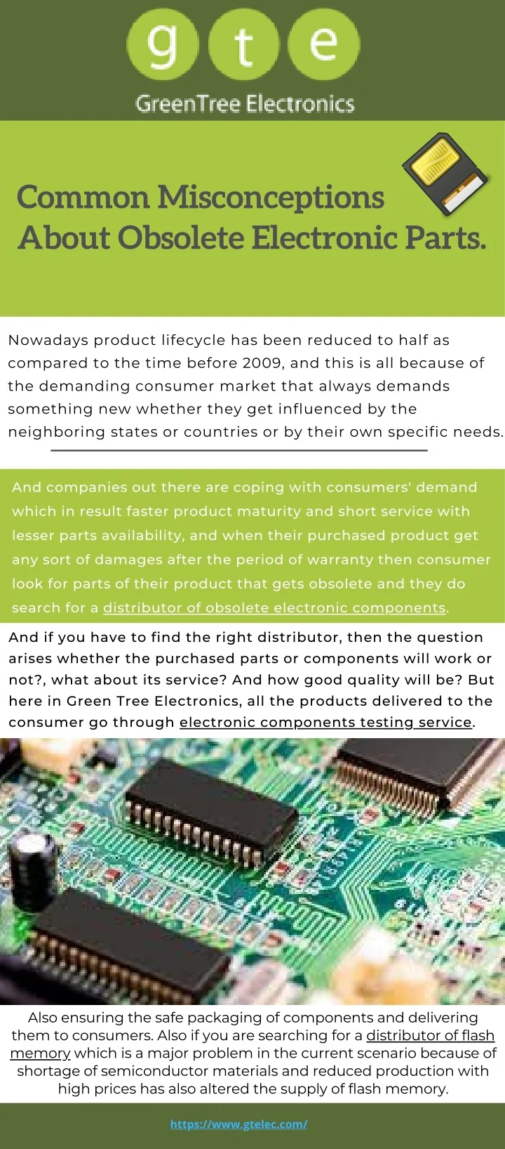 PPT - Common Misconceptions About Obsolete Electronic Parts. PowerPoint ...