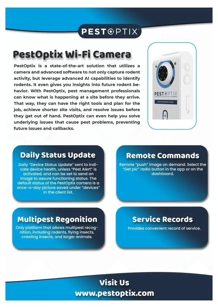 PPT - Artificial Intelligence Pest Control Pest Camera Monitoring ...
