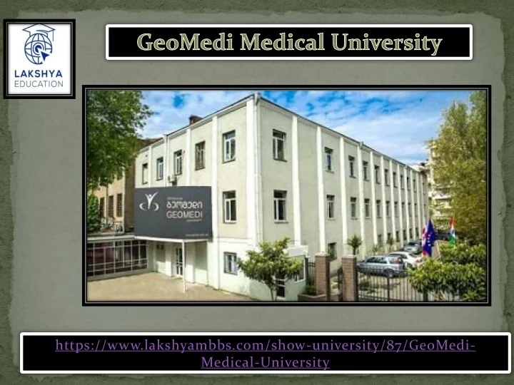 PPT - GeoMedi Medical University PowerPoint Presentation, free download ...
