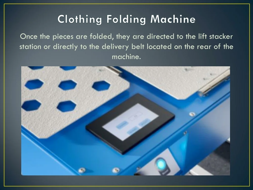 PPT - Textile Manufacturing Equipment PowerPoint Presentation, free ...