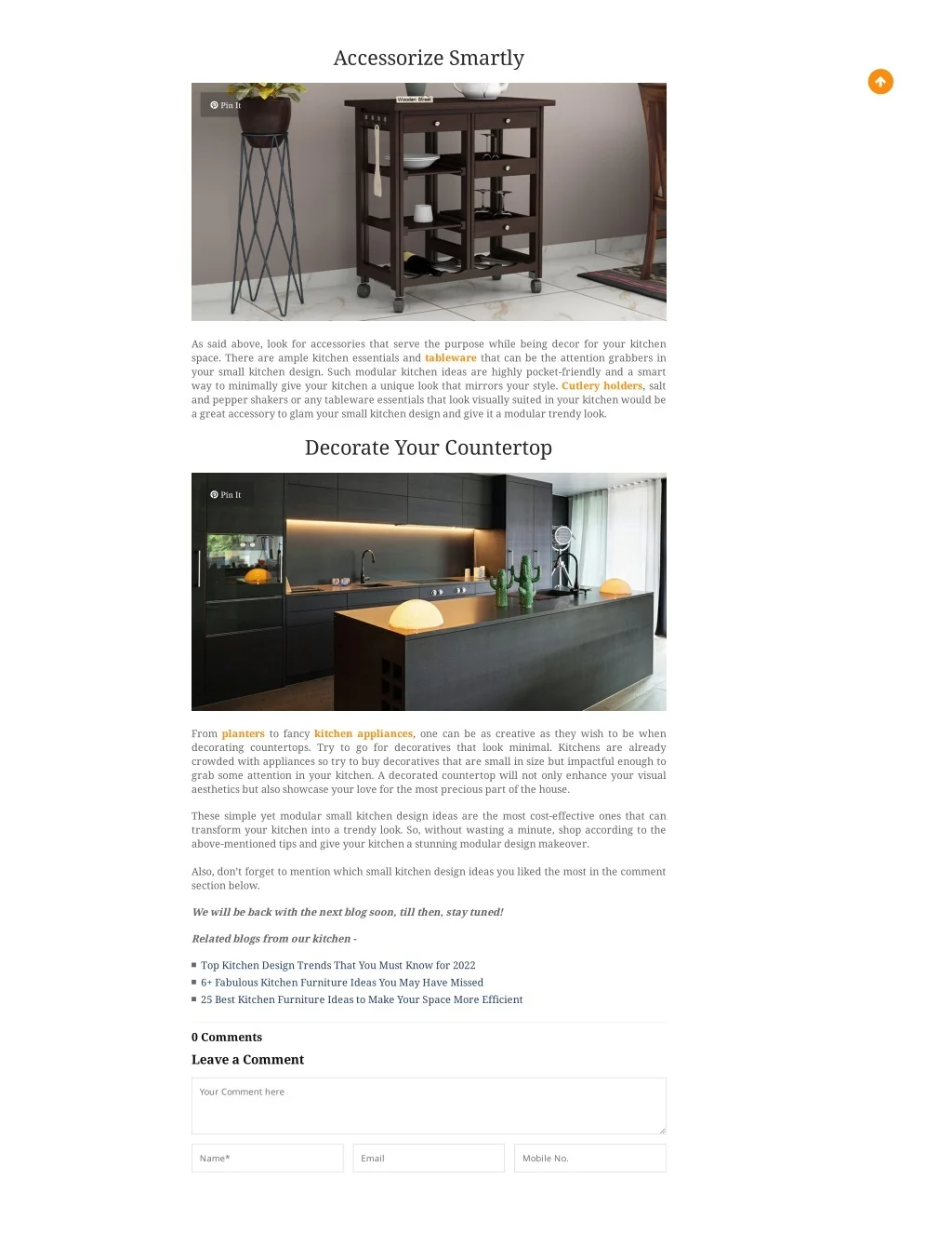 PPT - 7 Small Kitchen Design Ideas for Budget Friendly Modular Kitchen ...