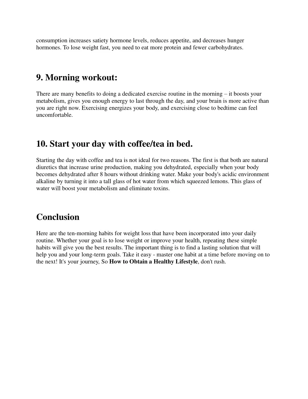 PPT - How to Obtain a Healthy Lifestyle for Focus on Your Diets and ...