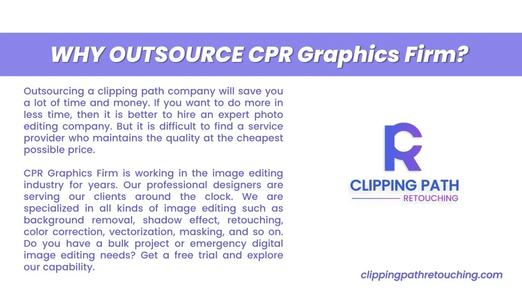 PPT - Best clipping path service provider - CPR GRAPHICS FIRM ...