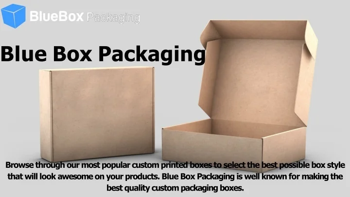 PPT - Blue Box Packaging PowerPoint Presentation, free download - ID ...