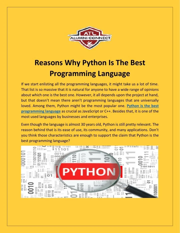PPT Reasons Why Python Is The Best Programming Language PowerPoint ppt-reasons-why-python-is-the-best-programming-language-powerpoint