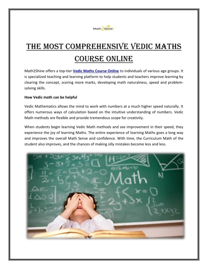 ppt-the-most-comprehensive-vedic-maths-course-online-powerpoint