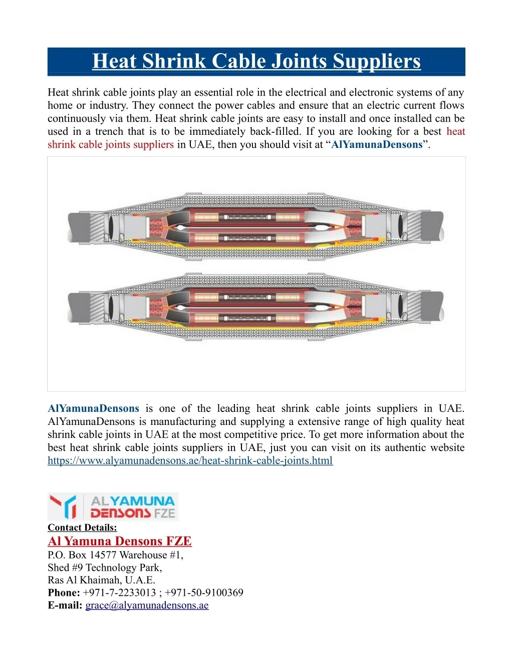 PPT - Heat Shrink Cable Joints Suppliers PowerPoint Presentation, free ...