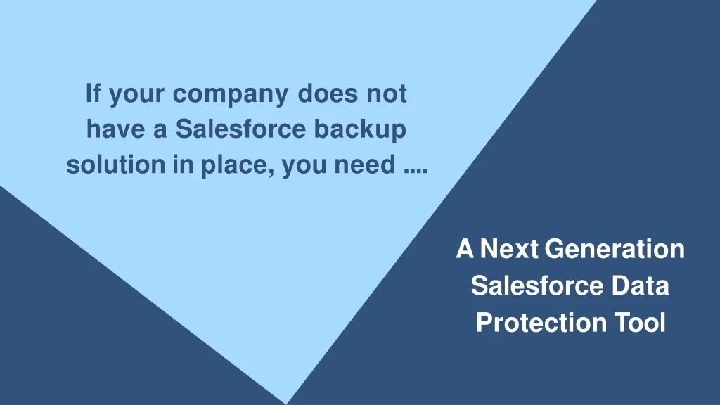 PPT - Salesforce backup and recovery myths and truth PowerPoint Presentation - ID:11268103
