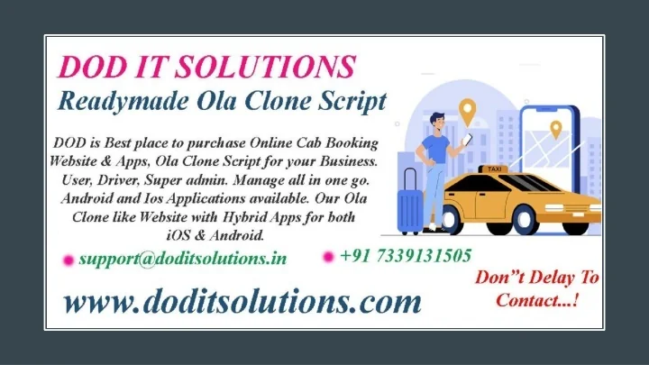 PPT - Best Readymade Ola Clone System - DOD IT SOLUTIONS PowerPoint Presentation - ID:11269655