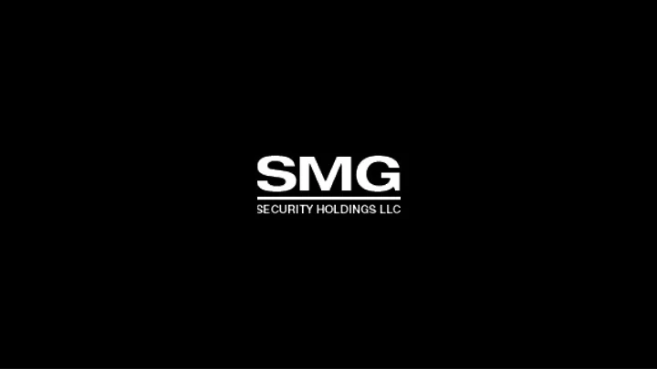 PPT - Select Burglar Alarm Systems at SMG Security Holdings LLC ...