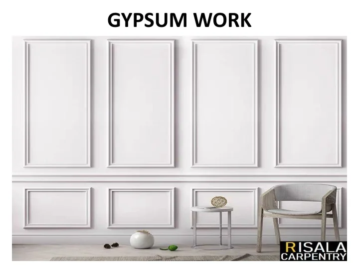 PPT - GYPSUM WORK PowerPoint Presentation, free download - ID:11272590