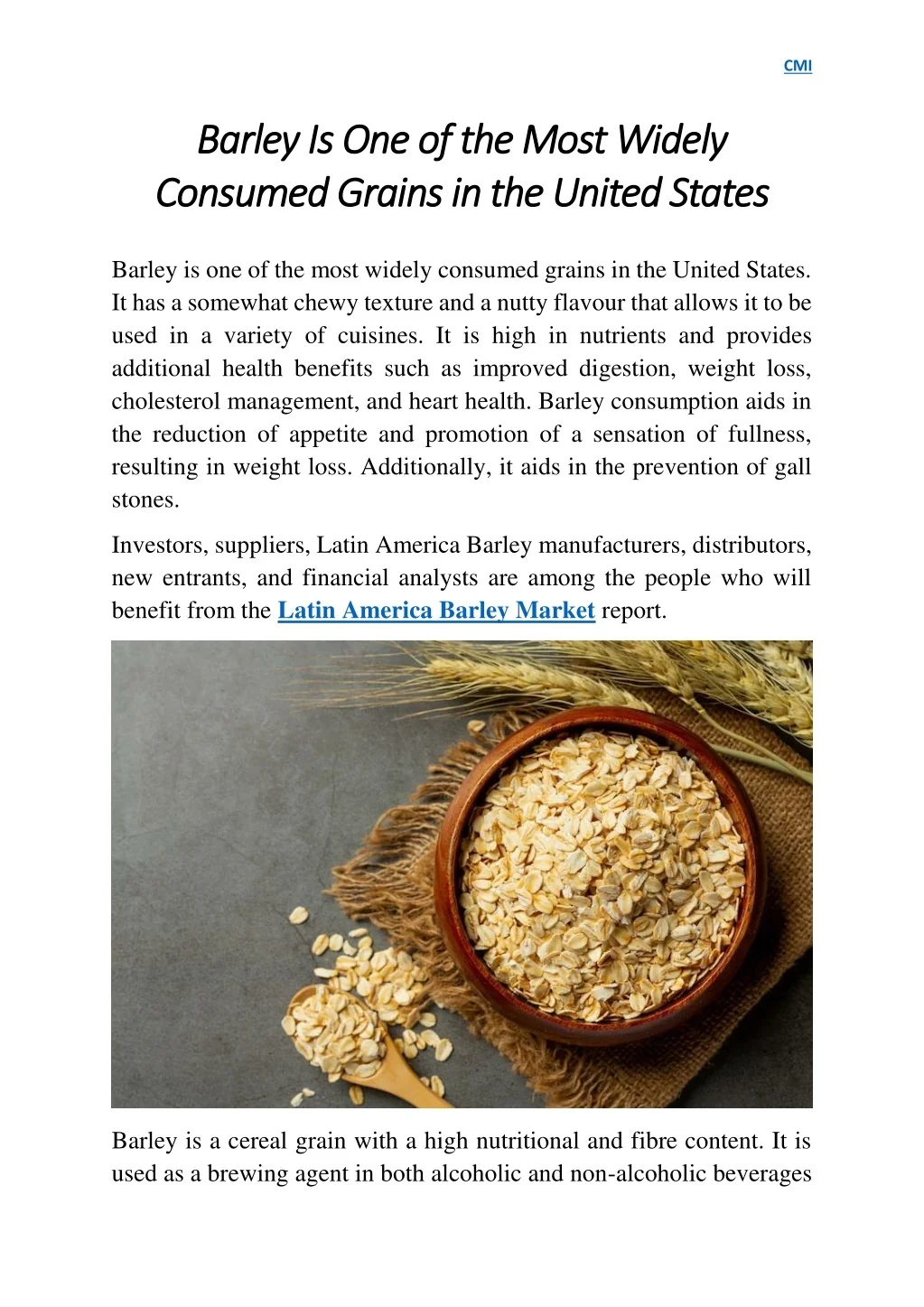 PPT - Latin-America-Barley PowerPoint Presentation, free download - ID ...