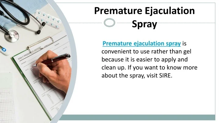 PPT - Premature Ejaculation Spray PowerPoint Presentation, free ...