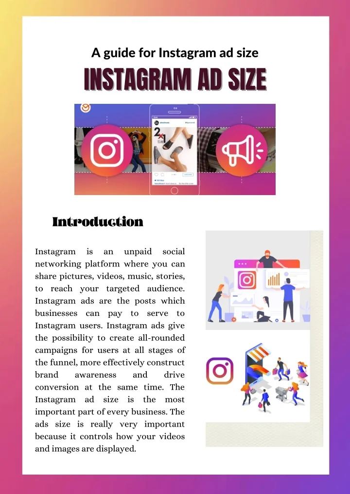 PPT - Instagram ad size PowerPoint Presentation, free download - ID ...