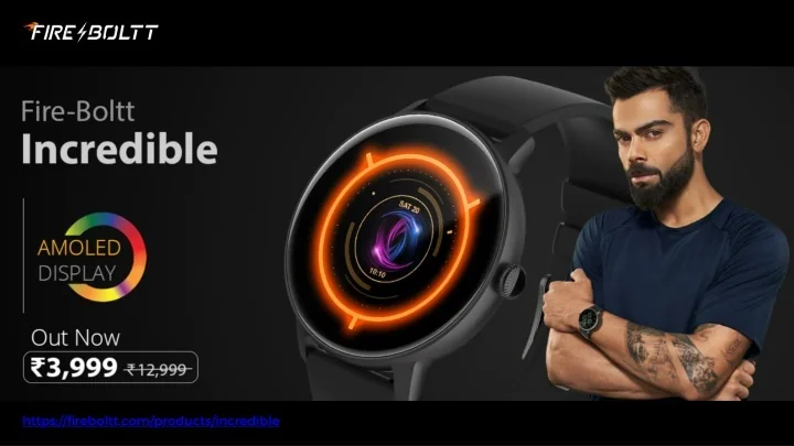 PPT - Fireboltt Incredible Smart watch Just launched PowerPoint ...
