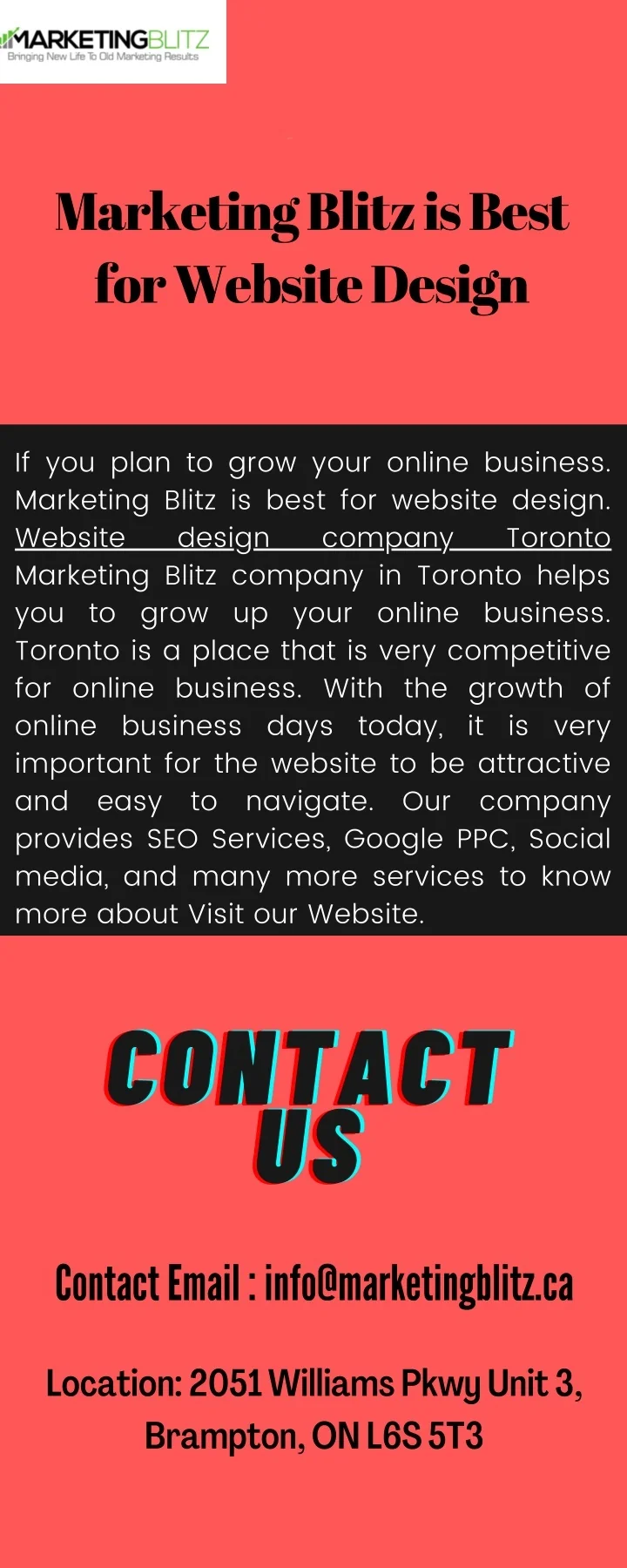 PPT - Marketing Blitz is Best for Website Design PowerPoint ...
