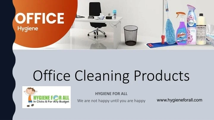 PPT - Office Cleaning Products PowerPoint Presentation, free download ...
