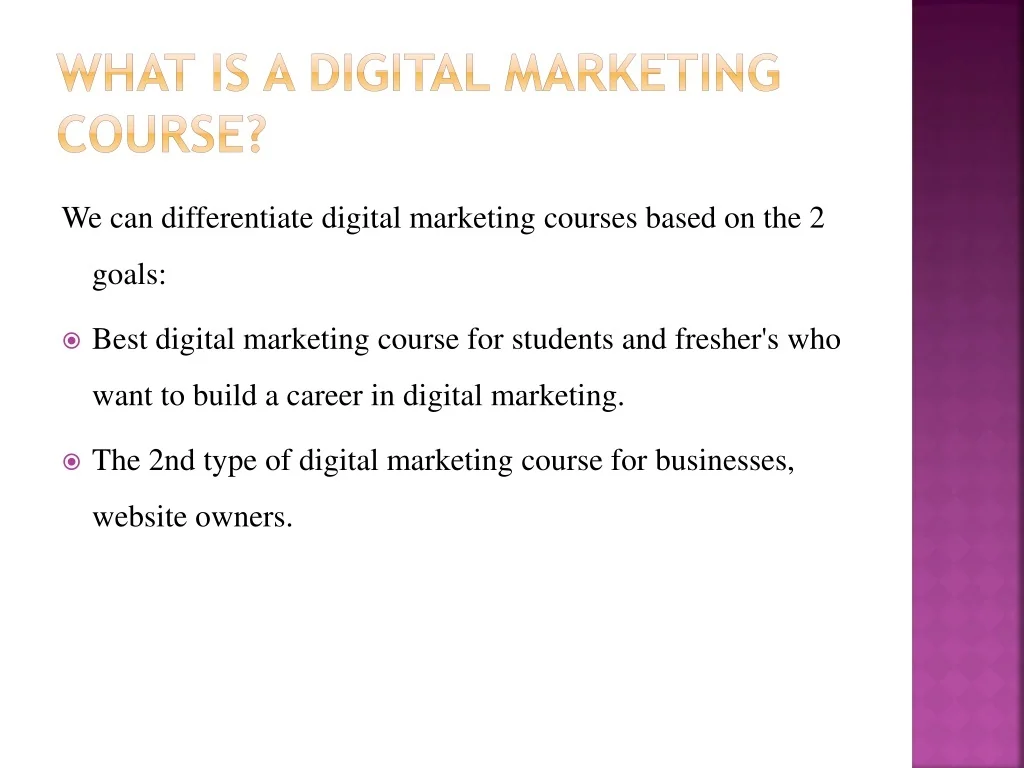 PPT - Everything you need to know digital marketing course PowerPoint ...