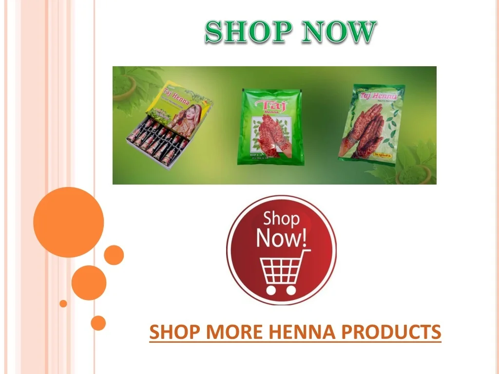 PPT - Buy Online Natural Taj Henna Products PowerPoint Presentation ...