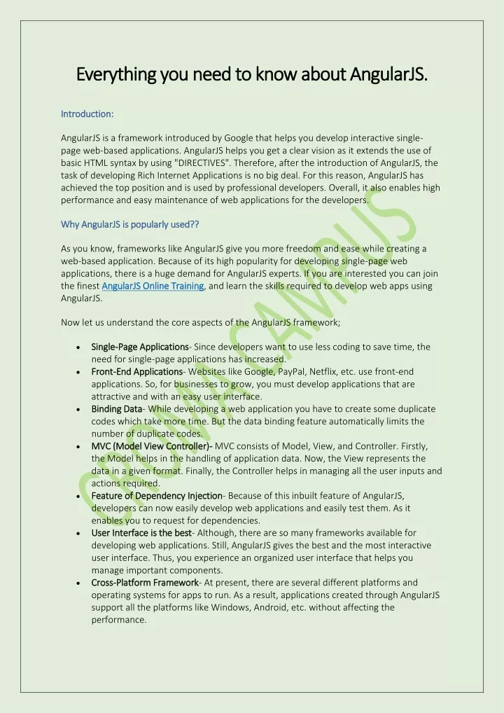 Ppt Everything You Need To Know About Angularjs Powerpoint