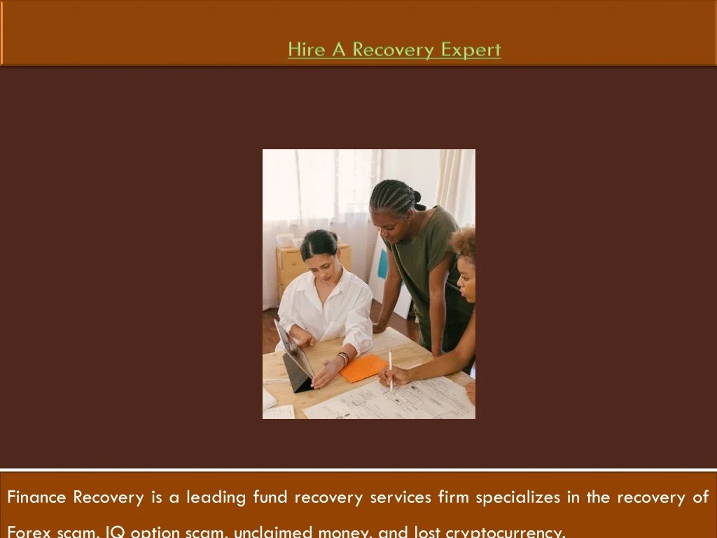 PPT - Hire A Recovery Expert - Finance Recovery PowerPoint Presentation ...
