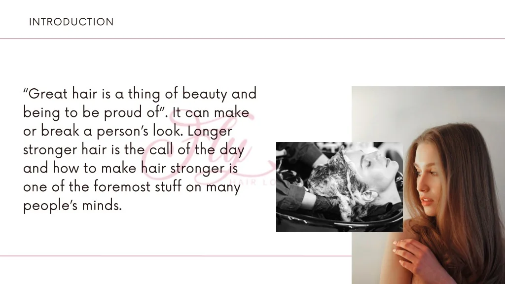 PPT - Steps to Make Hair Stronger- Fly Hair Lounge PowerPoint ...
