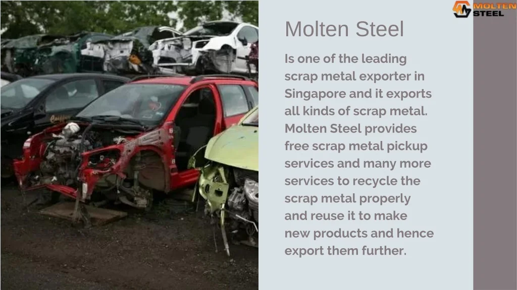 PPT - Scrap Metal Exporter In Singapore | Molten Steel PowerPoint ...