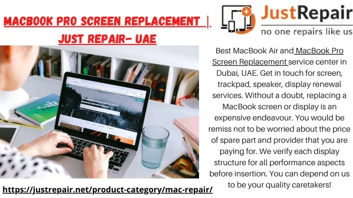 PPT - Macbook Pro Screen Replacement | Just Repair- UAE PowerPoint ...