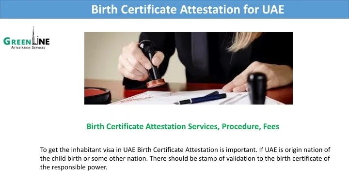 PPT - What is Birth Certificate Attestation for UAE Procedure ...