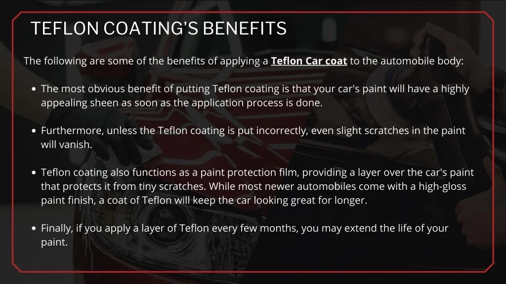 PPT - 5 benefits of Car Teflon & Ceramic Coating PowerPoint ...