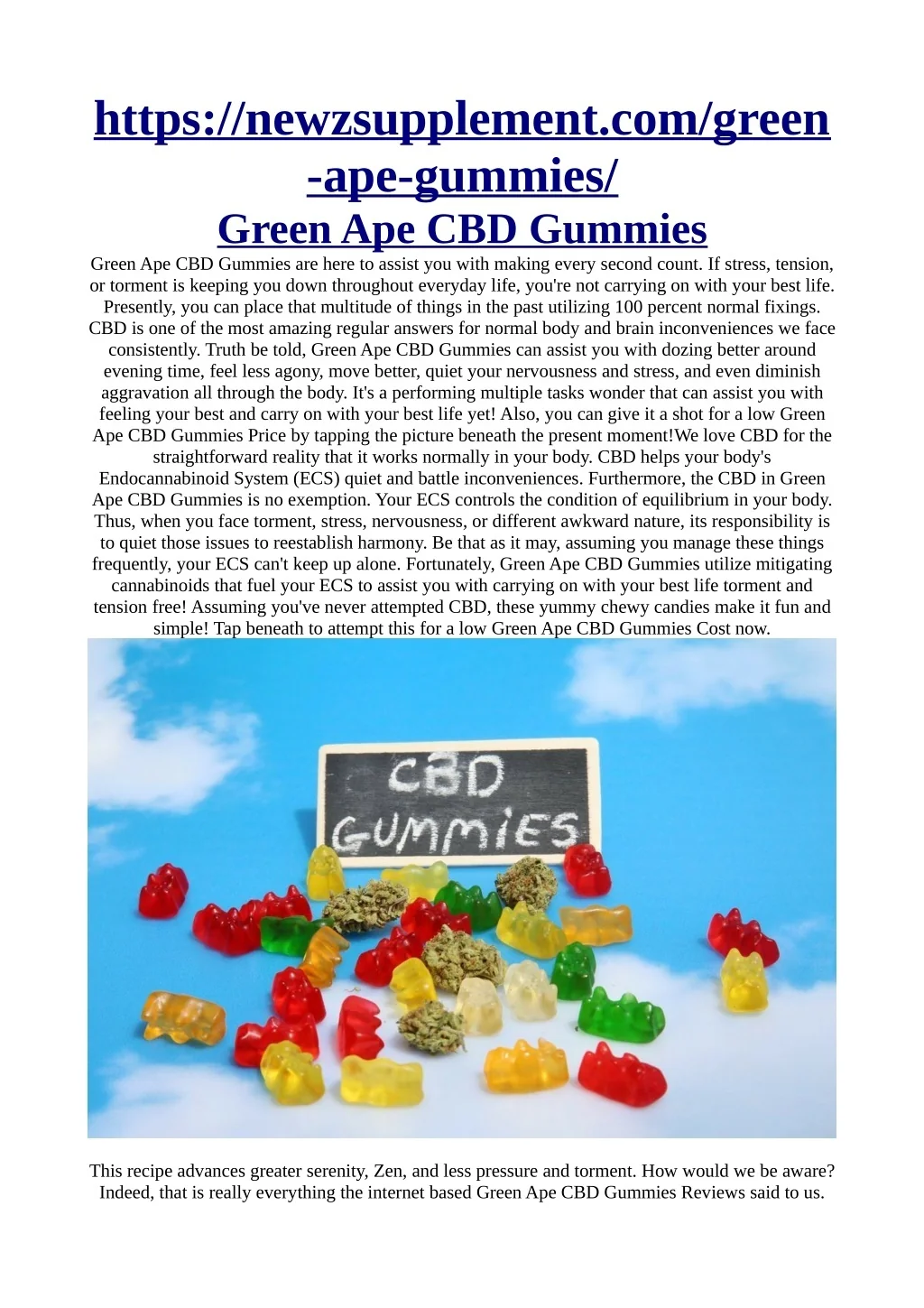 PPT - https://newzsupplement.com/green-ape-gummies/ PowerPoint Presentation - ID:11292794