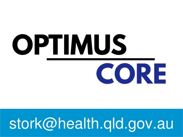 PPT - stork@health.qld.au PowerPoint Presentation, free download - ID ...