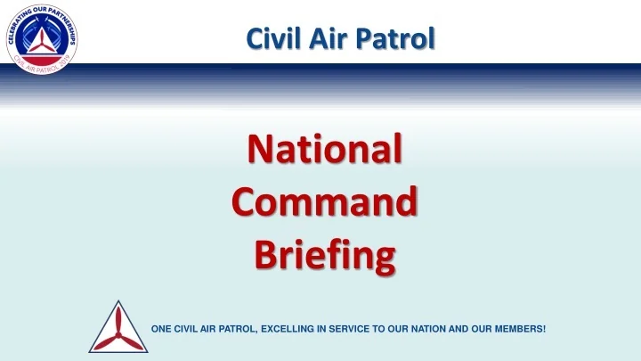 PPT - National Command Briefing PowerPoint Presentation, free download ...