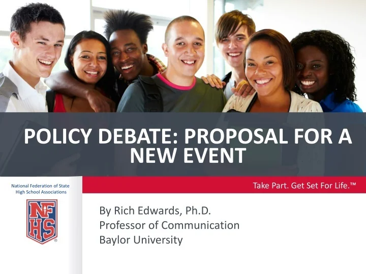 PPT - Policy debate: proposal for a new event PowerPoint Presentation ...