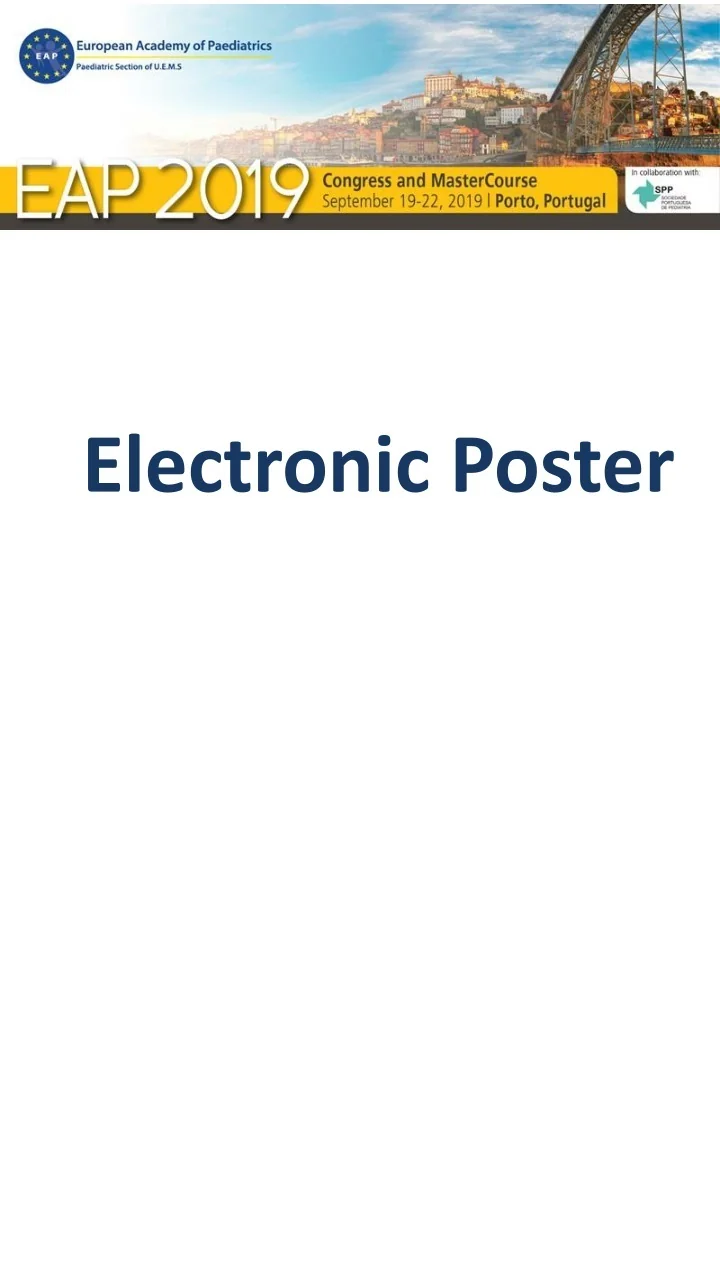 PPT - Electronic Poster PowerPoint Presentation, free download - ID:9269409