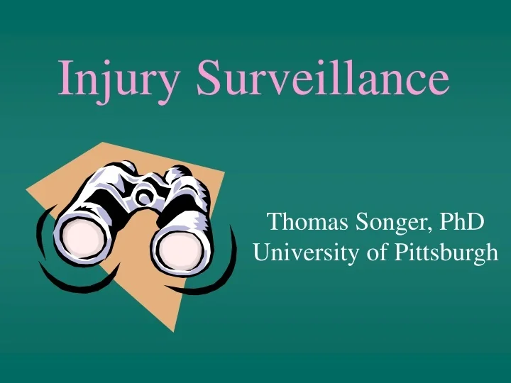 PPT - Injury Surveillance PowerPoint Presentation, free download - ID ...