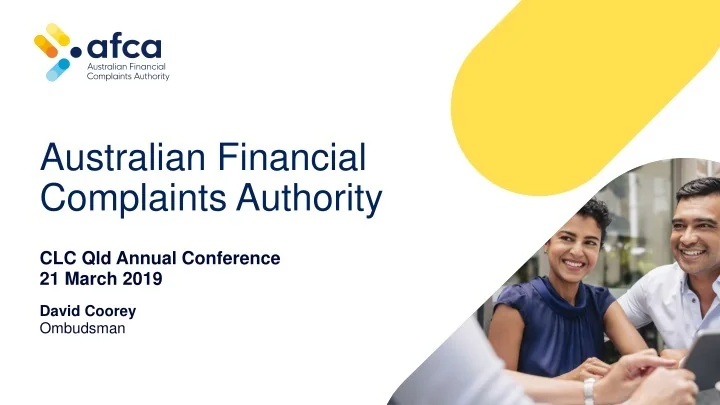 PPT - Australian Financial Complaints Authority PowerPoint Presentation ...