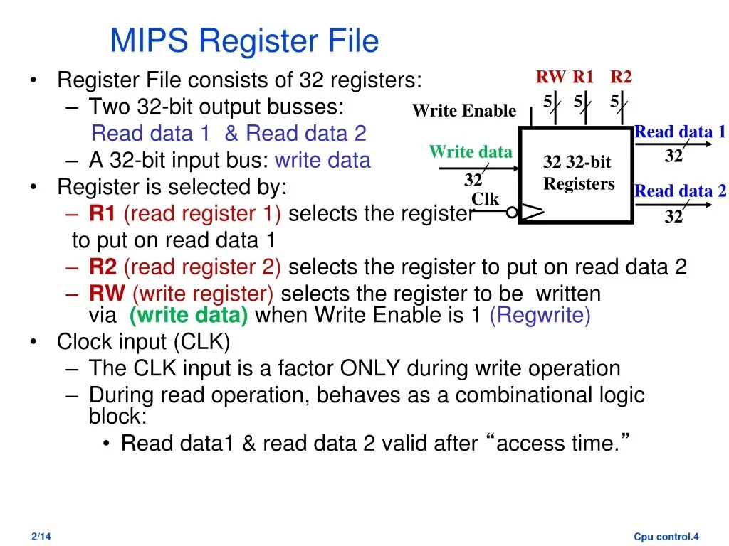 PPT - Datapath Components for Lab PowerPoint Presentation, free ...