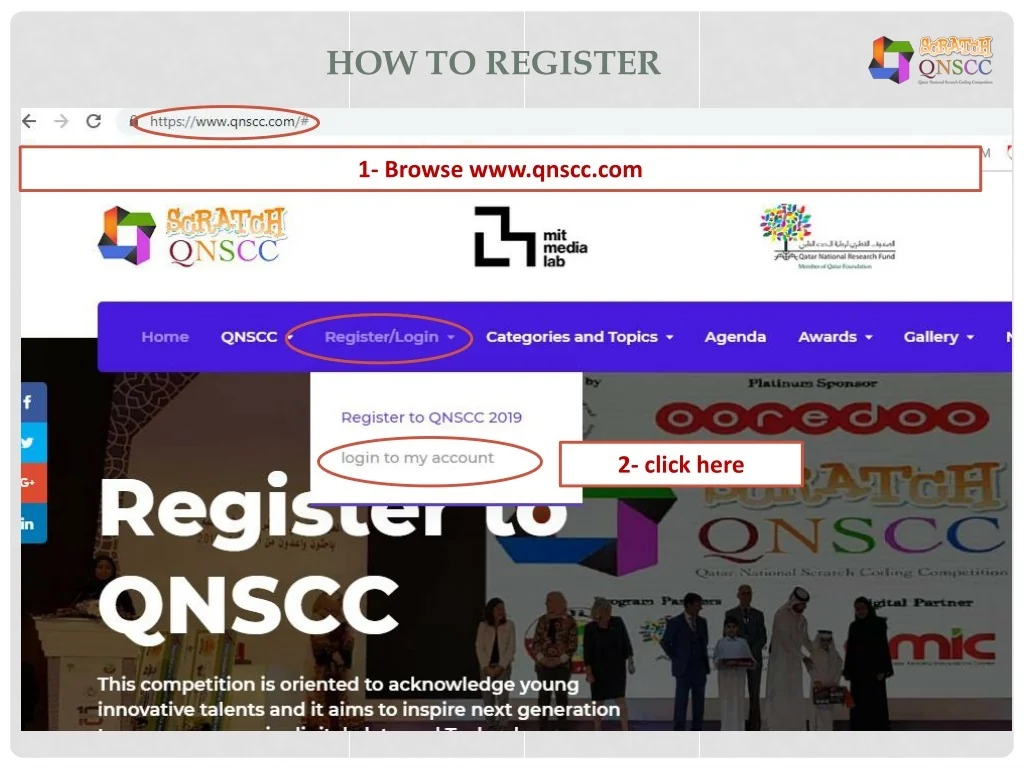 PPT - QNSCC Project Submission Guide | Register, Submit & Verify Steps ...