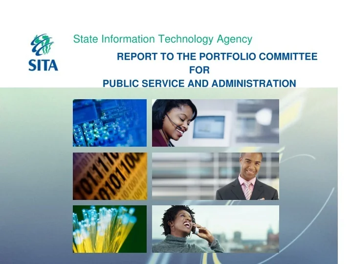 PPT - State Information Technology Agency PowerPoint Presentation, free ...