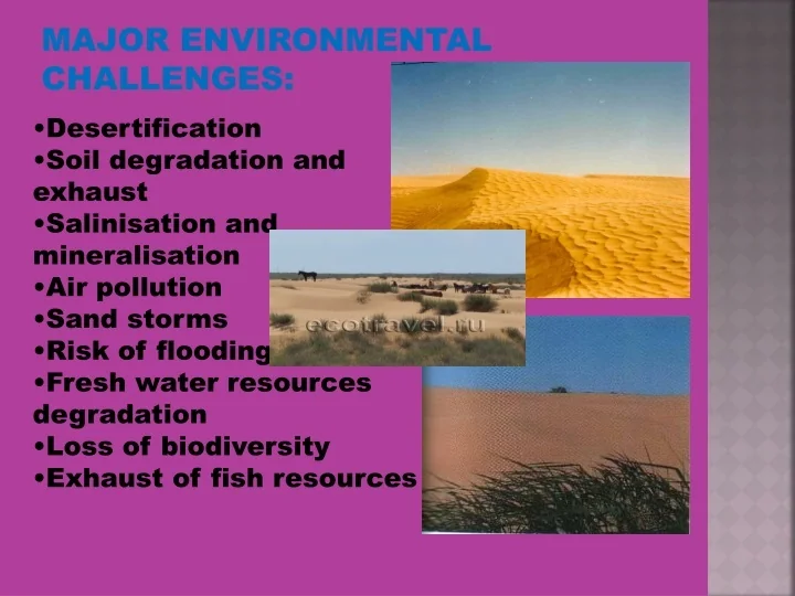 PPT - Major environmental challenges: PowerPoint Presentation, free ...