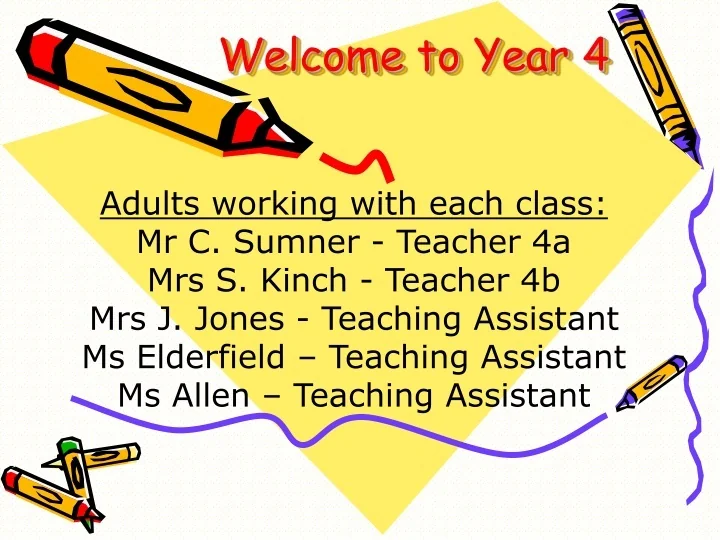 PPT - Welcome to Year 4 PowerPoint Presentation, free download - ID:9288739