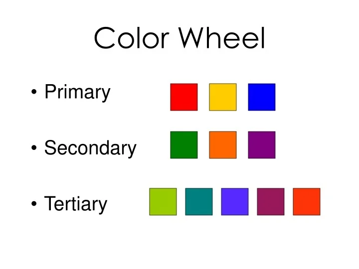PPT - Color Wheel PowerPoint Presentation, free download - ID:9290133