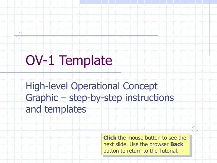 PPT - OV-1 Template PowerPoint Presentation, free download - ID:9292128