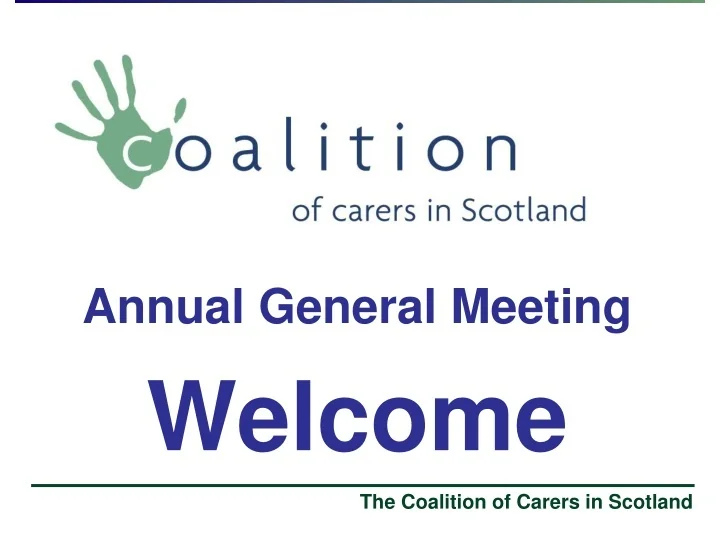 PPT - Annual General Meeting Welcome PowerPoint Presentation, free ...