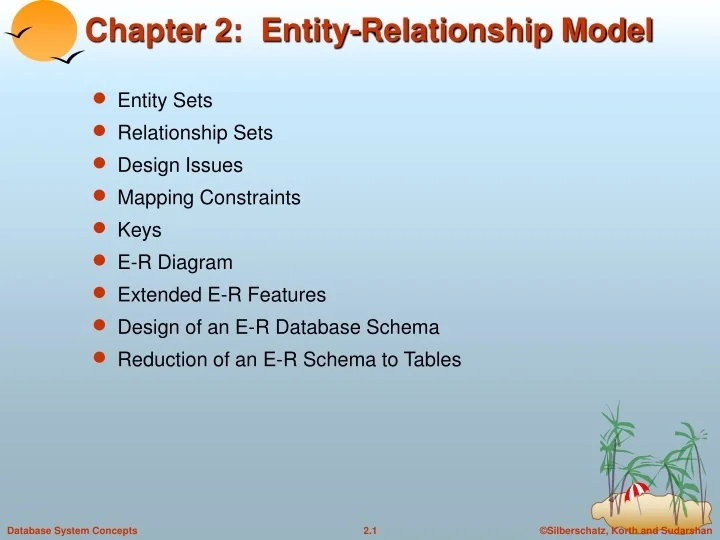 PPT - Chapter 2: Entity-Relationship Model PowerPoint Presentation ...