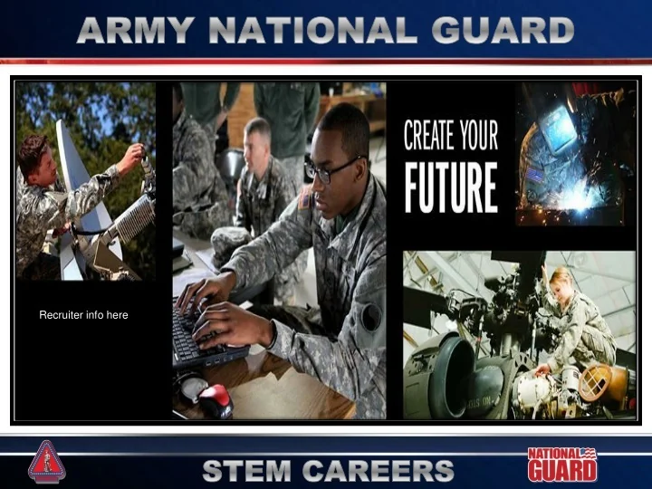 PPT - ARMY NATIONAL GUARD PowerPoint Presentation, free download - ID ...