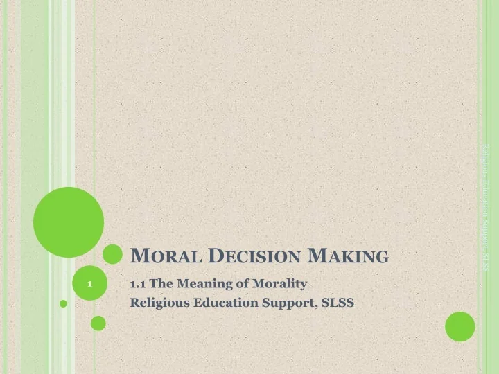 PPT - Moral Decision Making PowerPoint Presentation, free download - ID ...