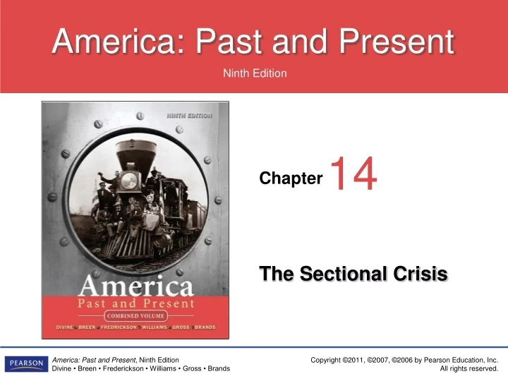 PPT - The Sectional Crisis PowerPoint Presentation, free download - ID ...