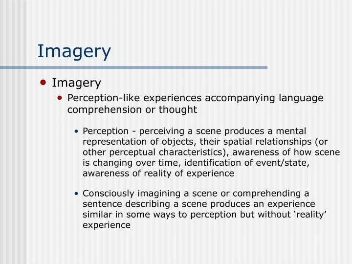 PPT - Imagery PowerPoint Presentation, free download - ID:9299162